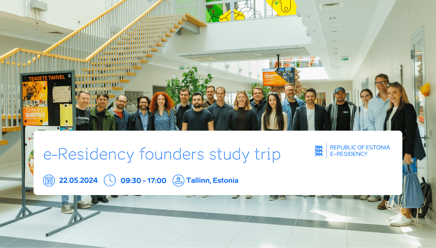 E Resident Founders Ecosystem Study Trip E Residency