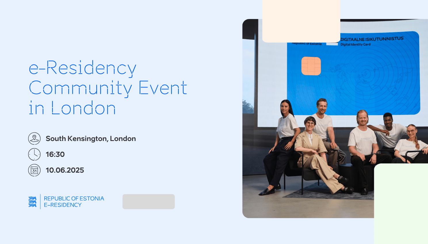 e-Residency Community Event in London - e-Residency